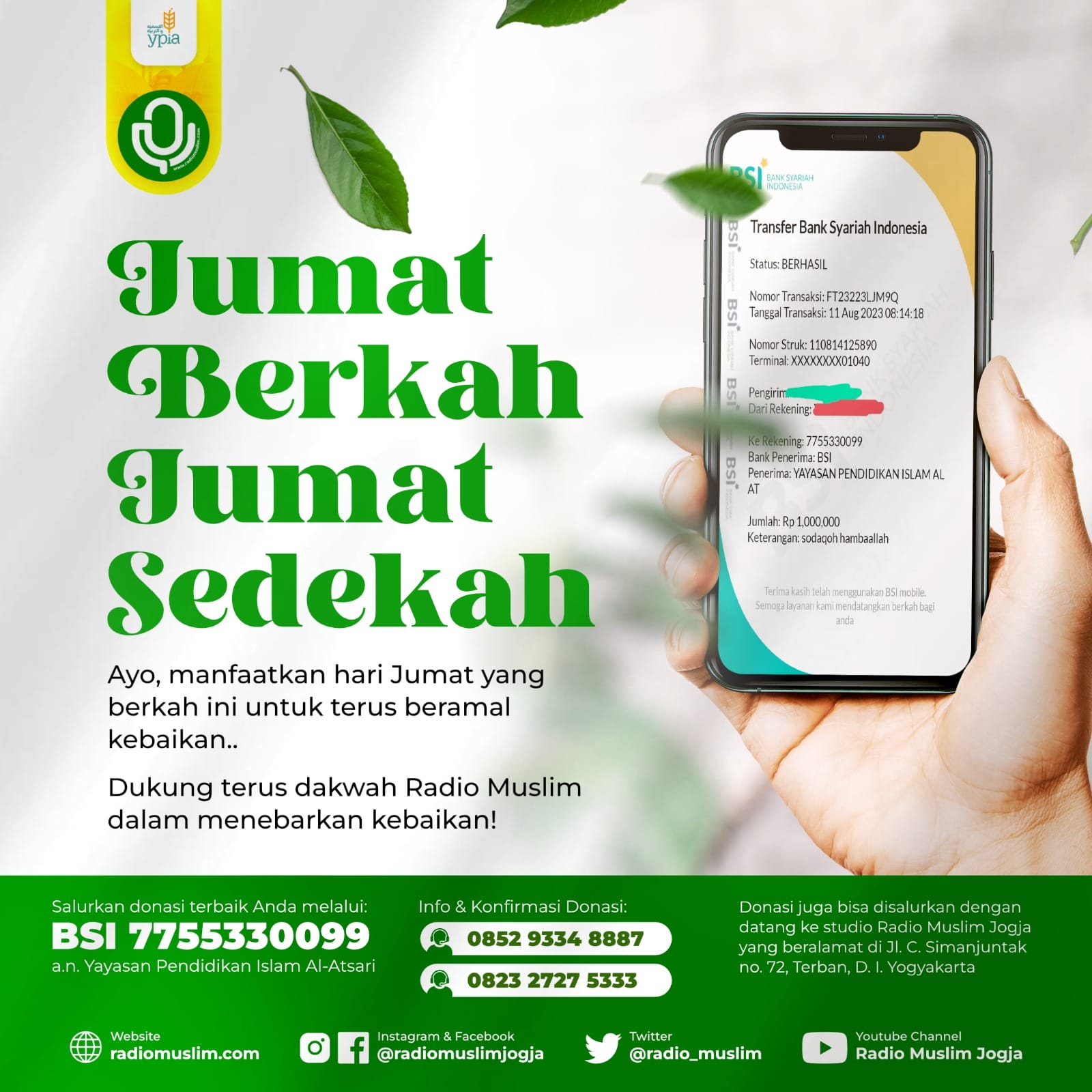 JUMAT BERKAH JUMAT SEDEKAH - Radio Muslim Jogja
