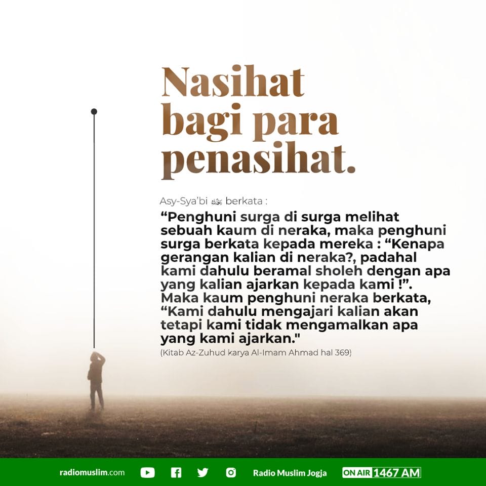 Nasihat Para Penasihat - Radio Muslim Jogja