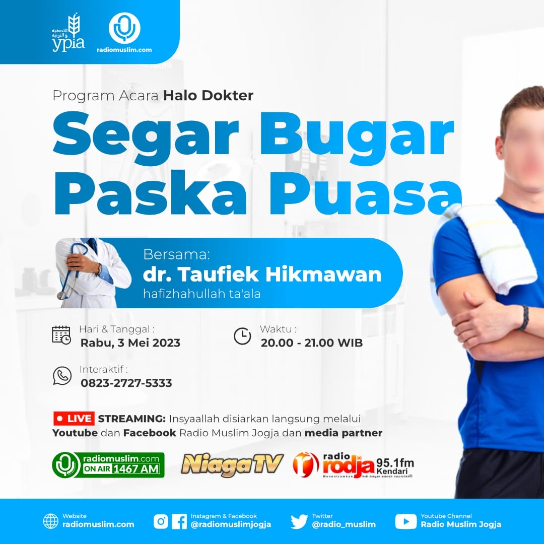 Halo Dokter - Segar Bugar Paska Puasa - Radio Muslim Jogja
