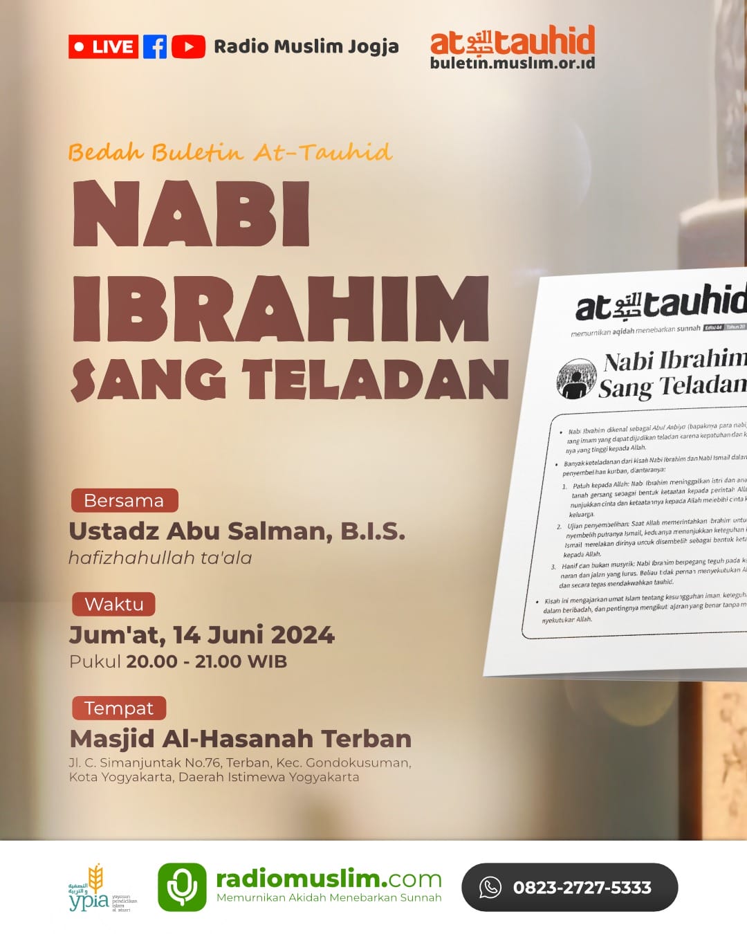 Nabi Ibrahim Sang Teladan - Radio Muslim Jogja