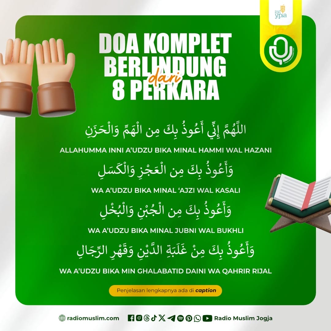 DOA KOMPLET BERLINDUNG DARI 8 PERKARA - Radio Muslim Jogja