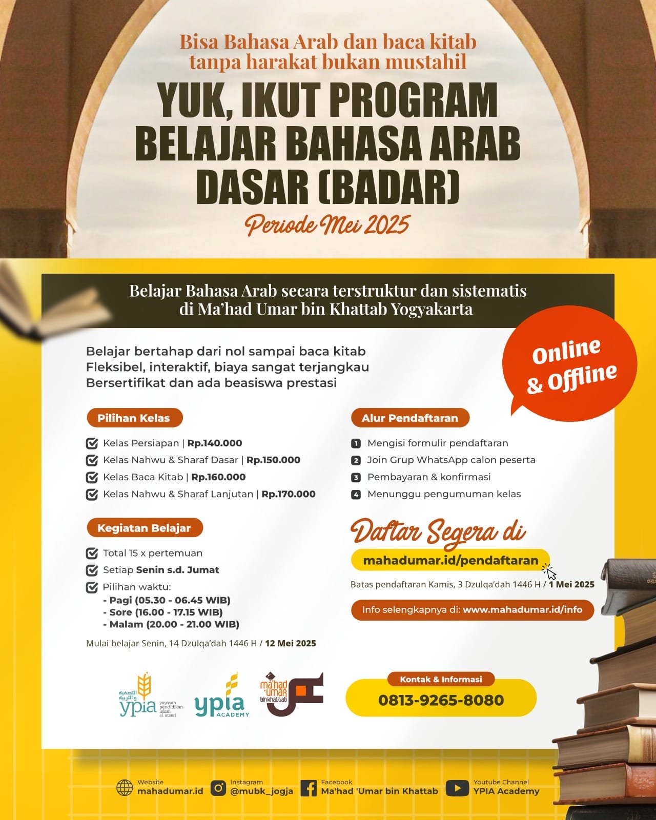 Belajar Bahasa Arab di Tahun 2025 - Radio Muslim Jogja